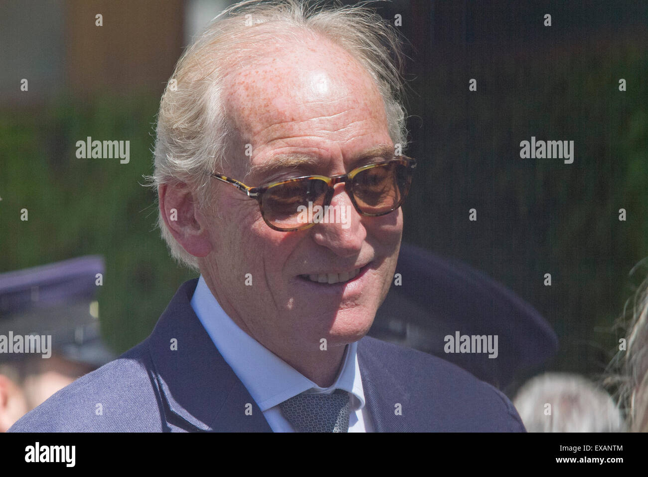 Wimbledon London,UK. 10th July 2015. English actor Charles Dance ...