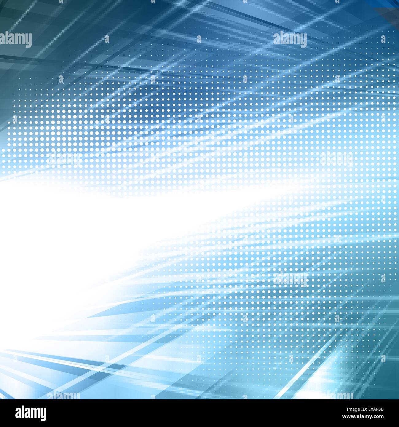 Abstract blue shiny template background Stock Vector Image & Art - Alamy