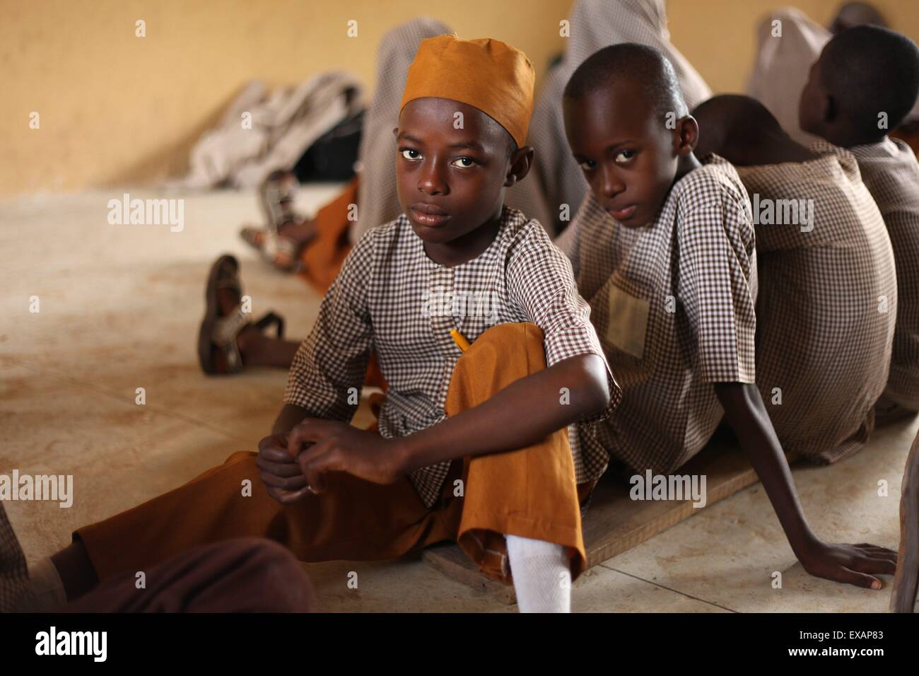 Children students in Islamic school in Kura Stock Photo - Alamy
