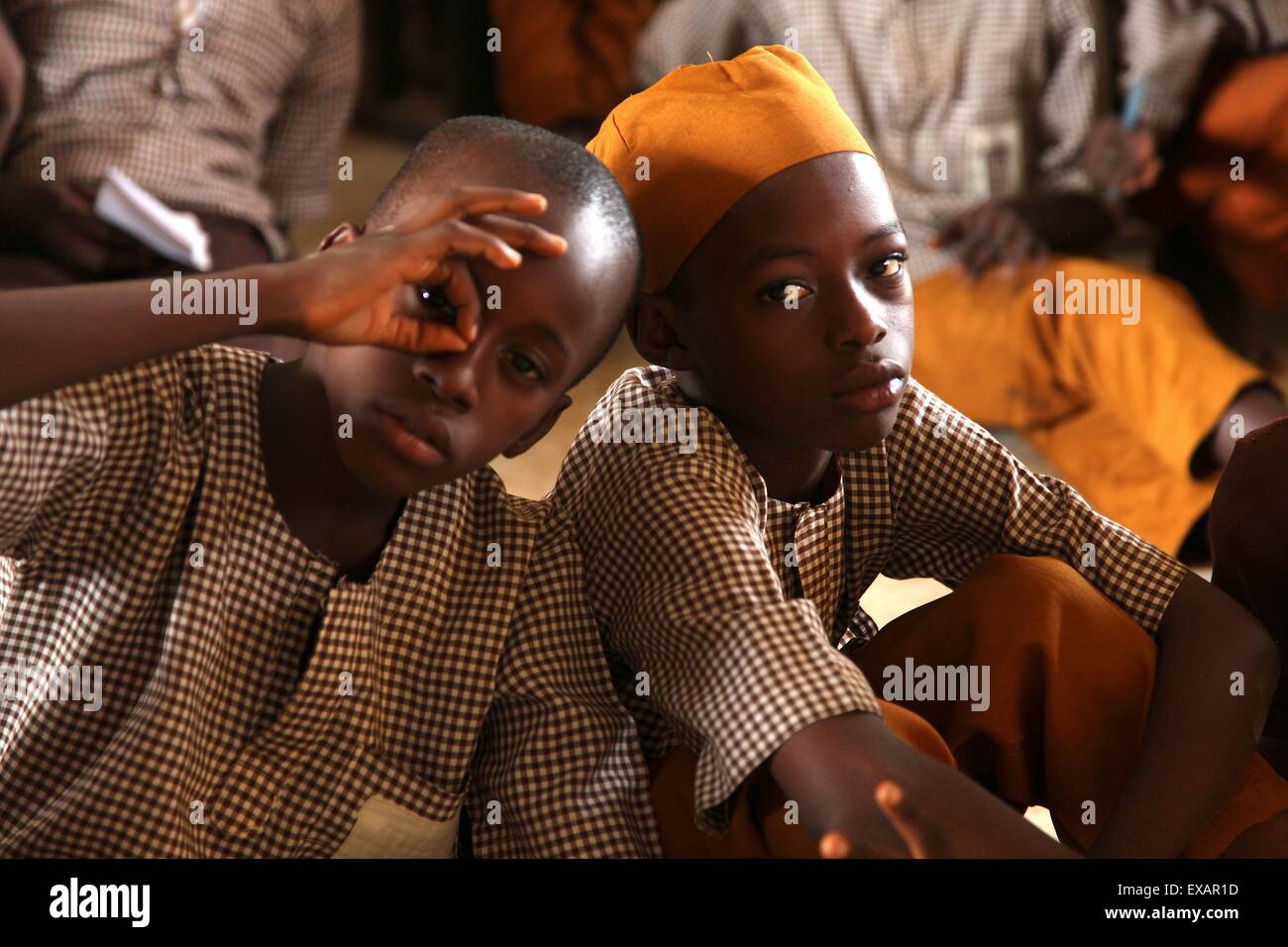 Children students in Islamic school in Kura Stock Photo - Alamy