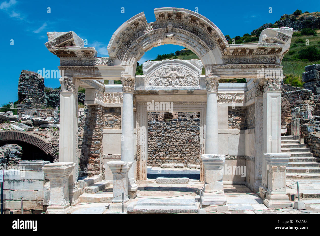 Hadrian temple hi-res stock photography and images - Alamy