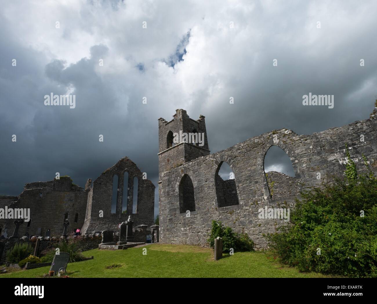 The Old Monastery at Cong, Co. Mayo Stock Photo - Alamy