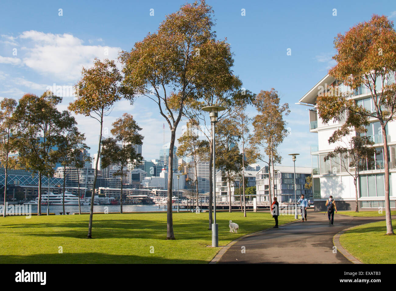 inner city living in apartments by Darling harbour,Sydney,Australia ...