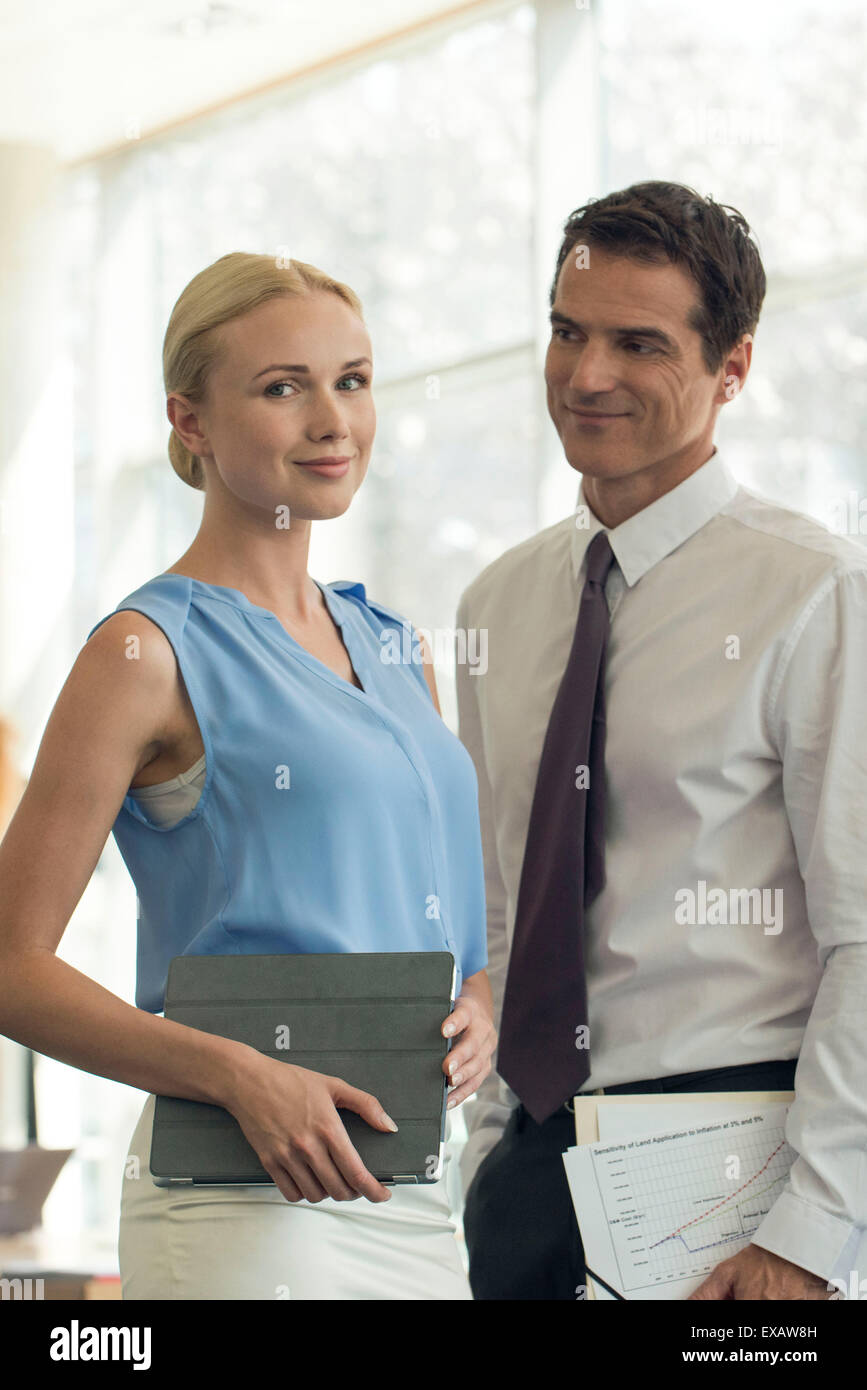 Portrait five businessmen smiling hi-res stock photography and images ...