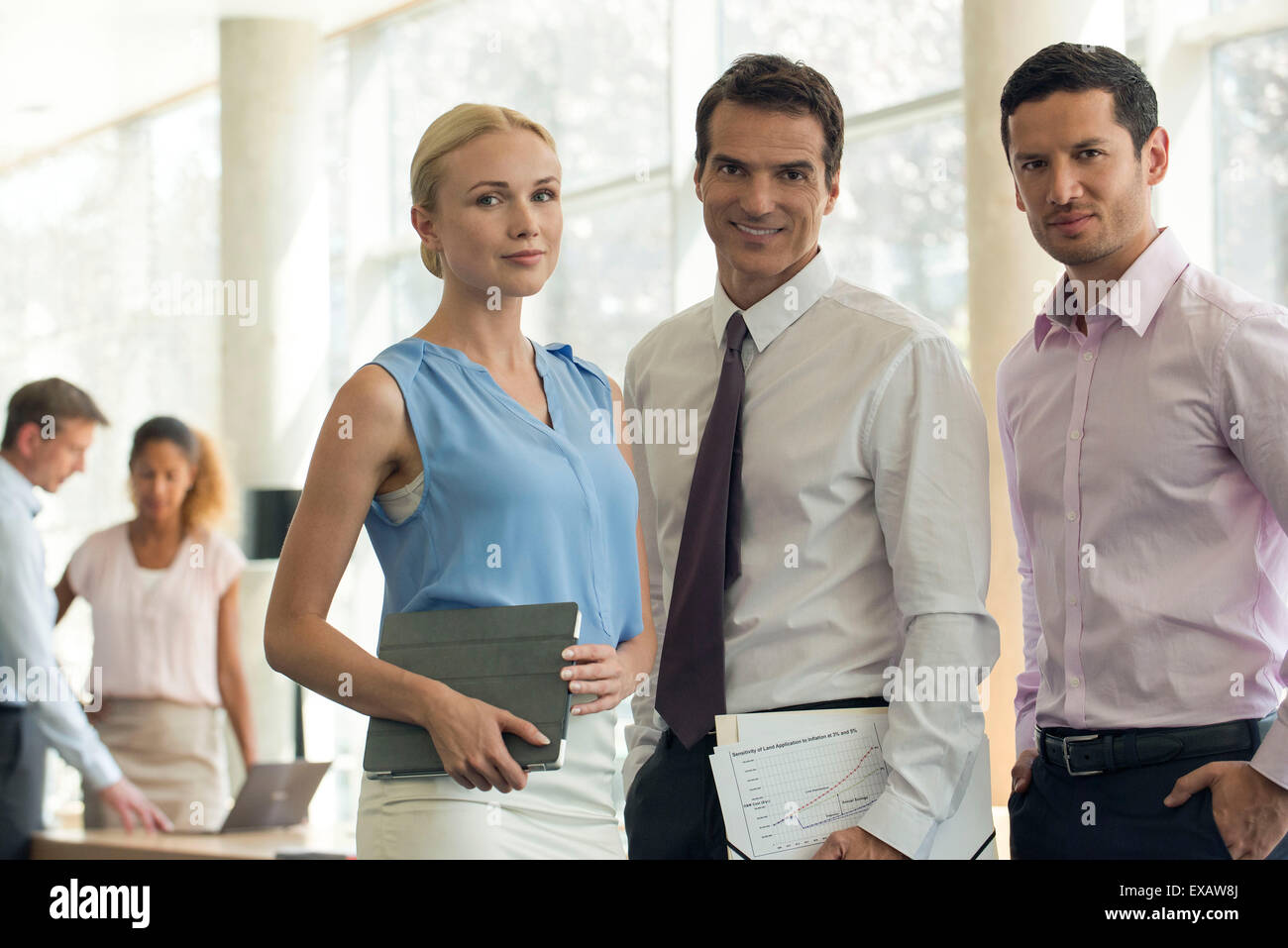 Business team, portrait Stock Photo - Alamy