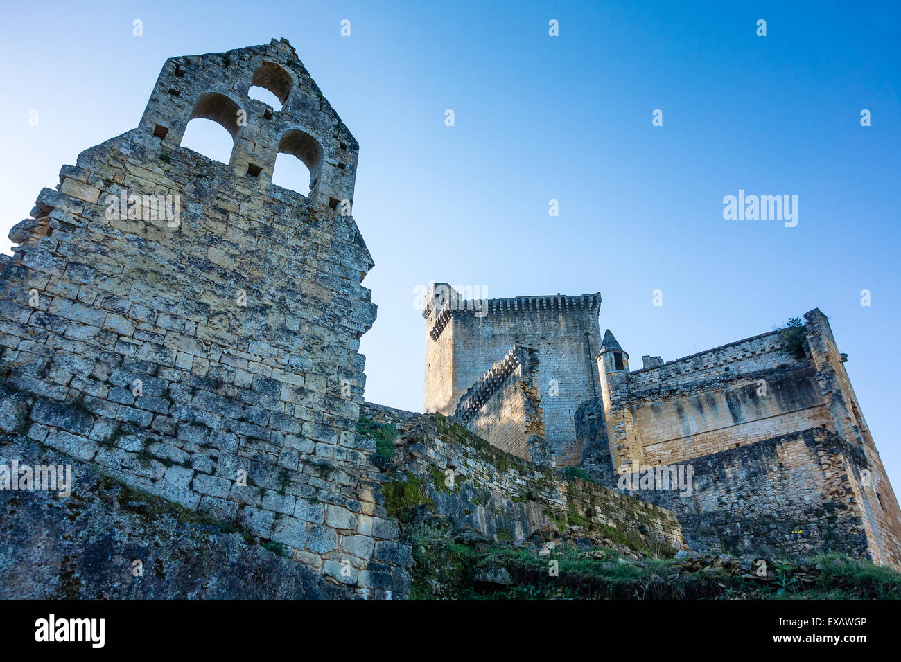 Castle of Commarque Stock Photo - Alamy