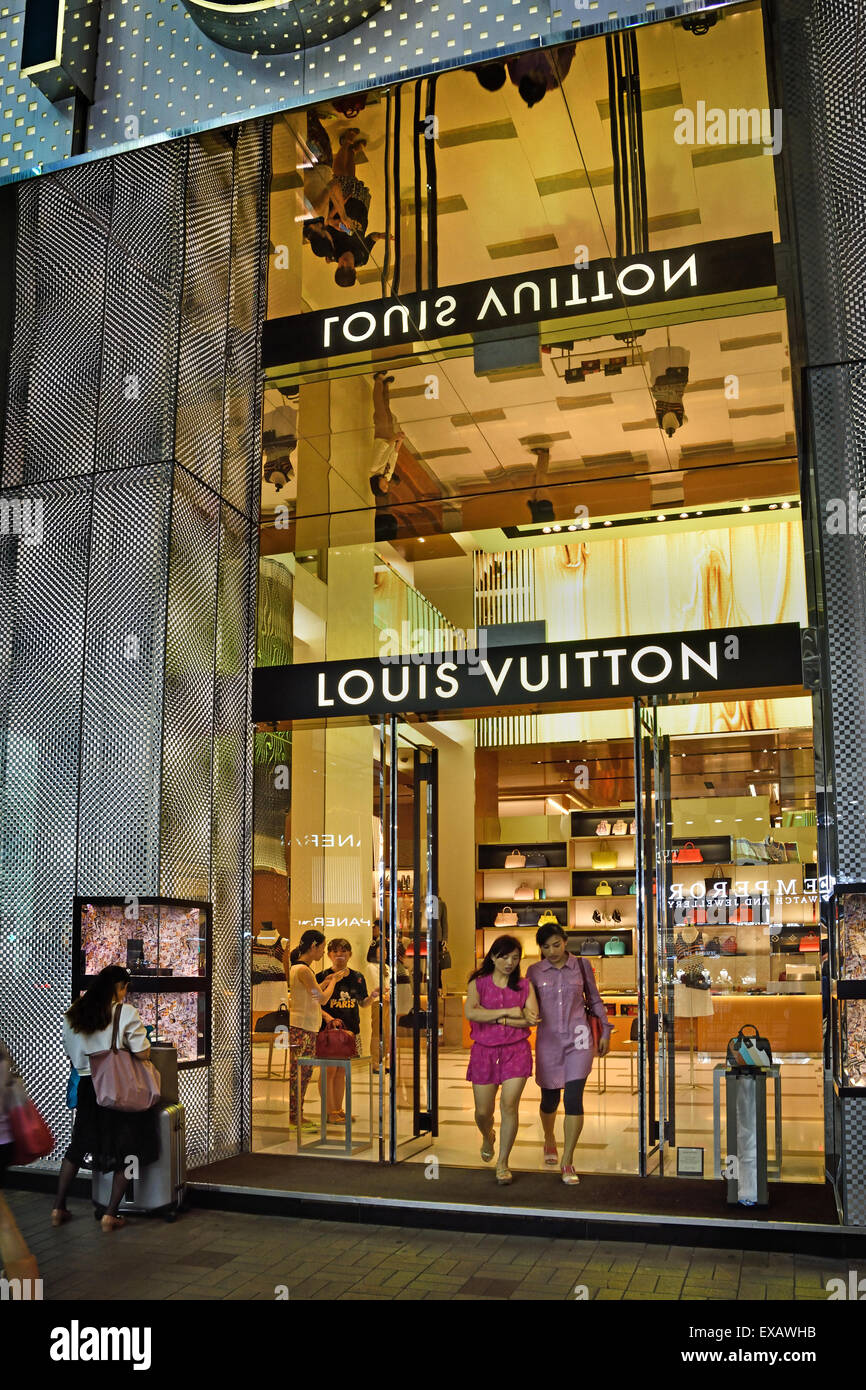 Louis Vuitton Fashion store Kowloon Tsim Sha Tsui Hong Kong China ...