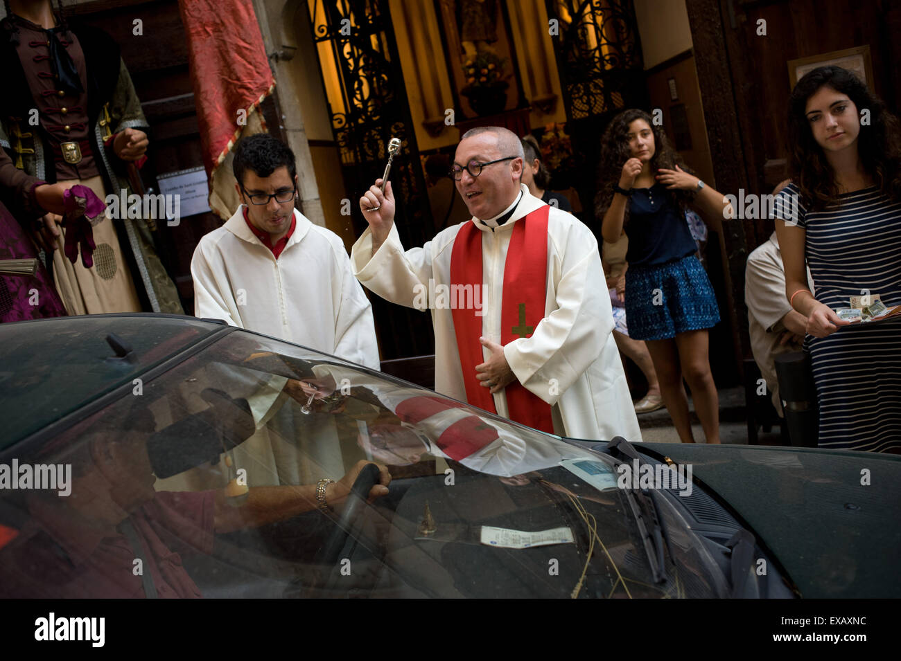 Car blessing hi-res stock photography and images - Alamy
