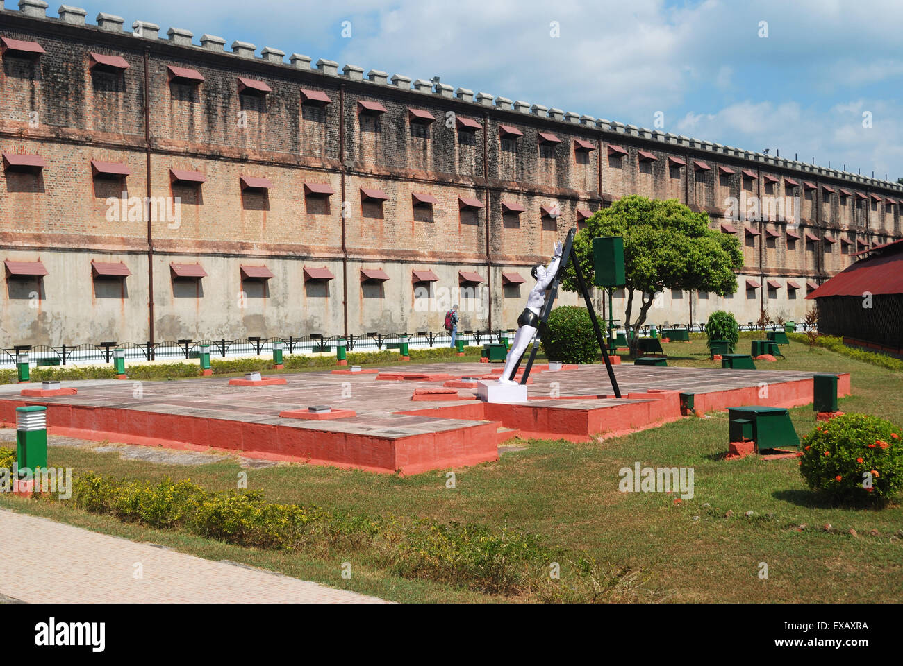 cellular jail port blair andaman islands india Stock Photo - Alamy