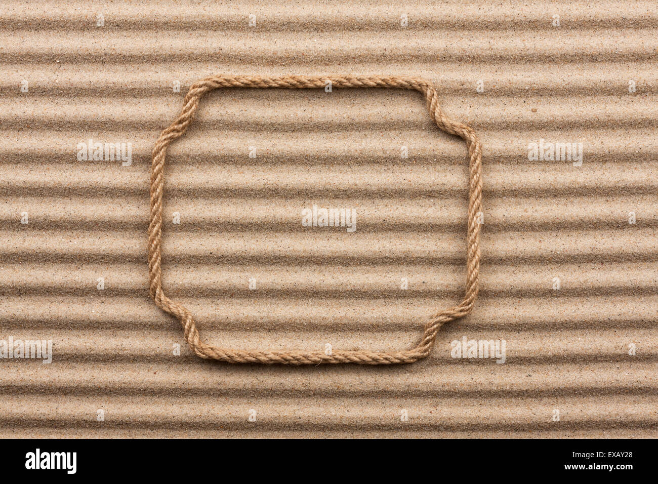 Rope frames and borders hi-res stock photography and images - Alamy