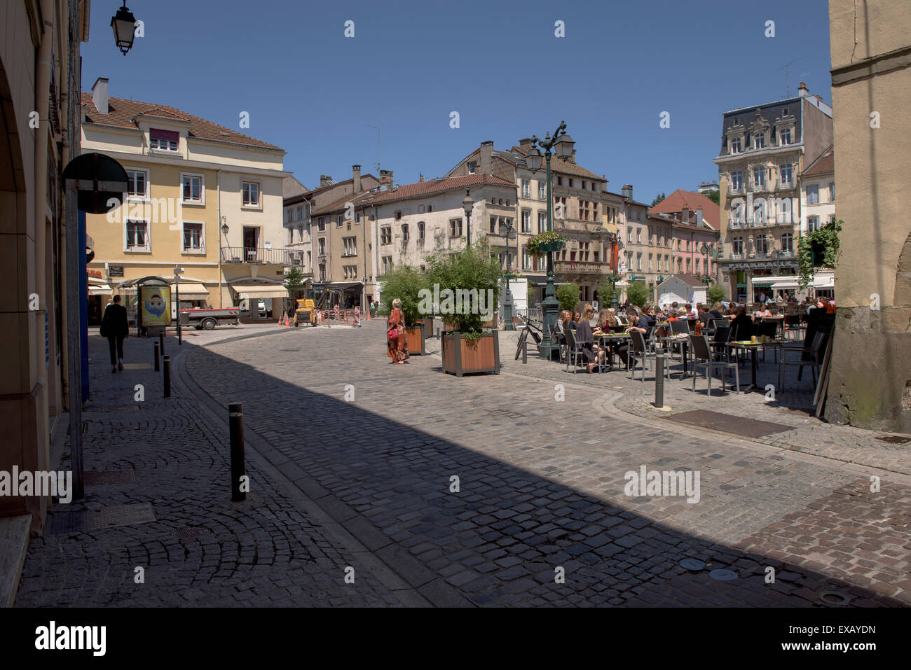 Epinal in the Lorraine region, Vosges department, France. June 2015 ...