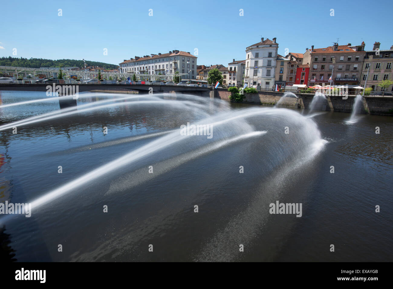 Epinal in the Lorraine region, Vosges department, France. June 2015 ...