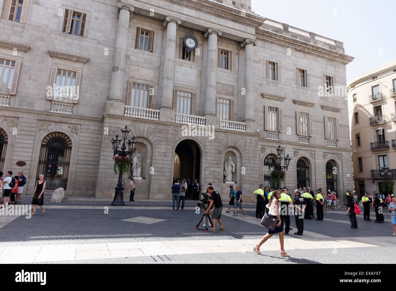 The Court House Barcelona Stock Photo - Alamy