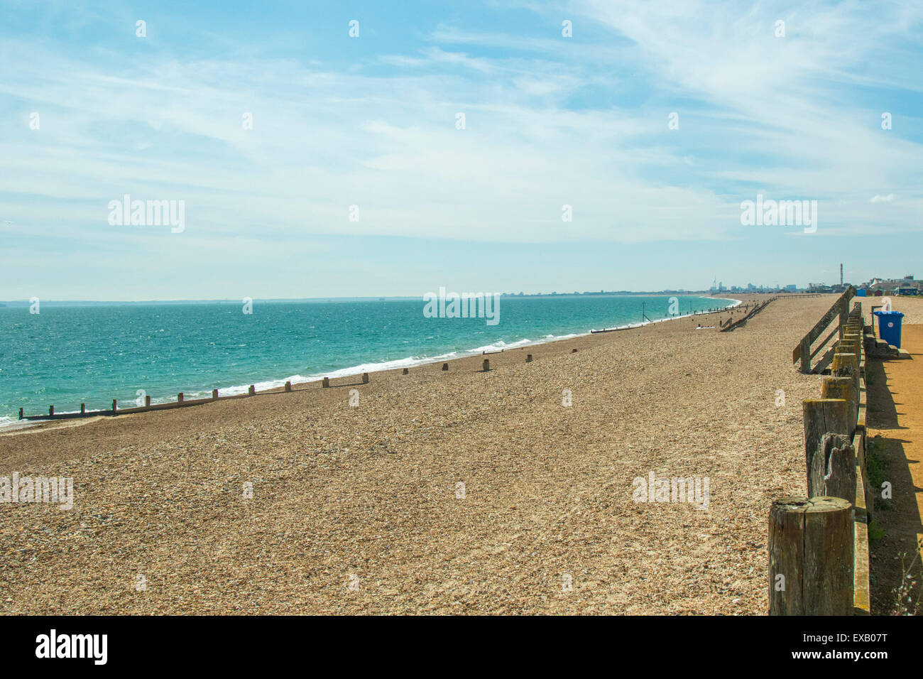 Pebble beach hayling island hi-res stock photography and images - Alamy