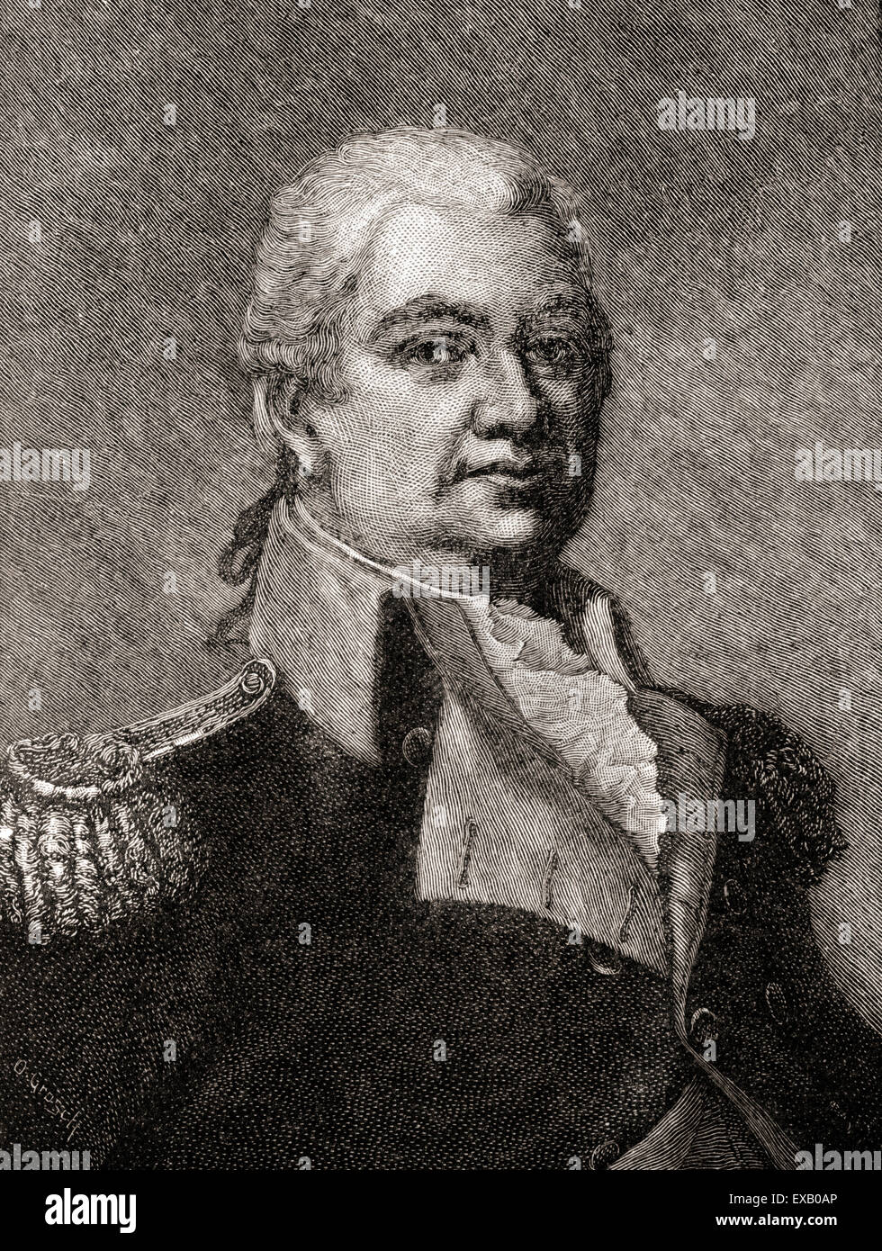 Henry Knox, 1750 –1806. Military officer of the Continental Army and ...
