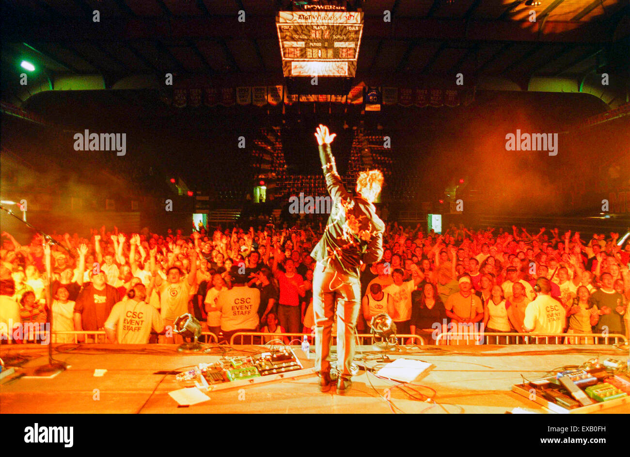 DALLAS, TX – OCTOBER 2: Christian rock group Delirious at S. Methodist ...