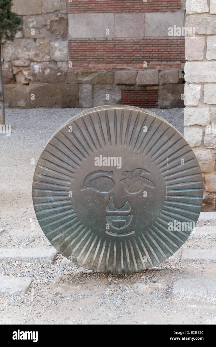 Bronze Sun Sculpture Stock Photo - Alamy