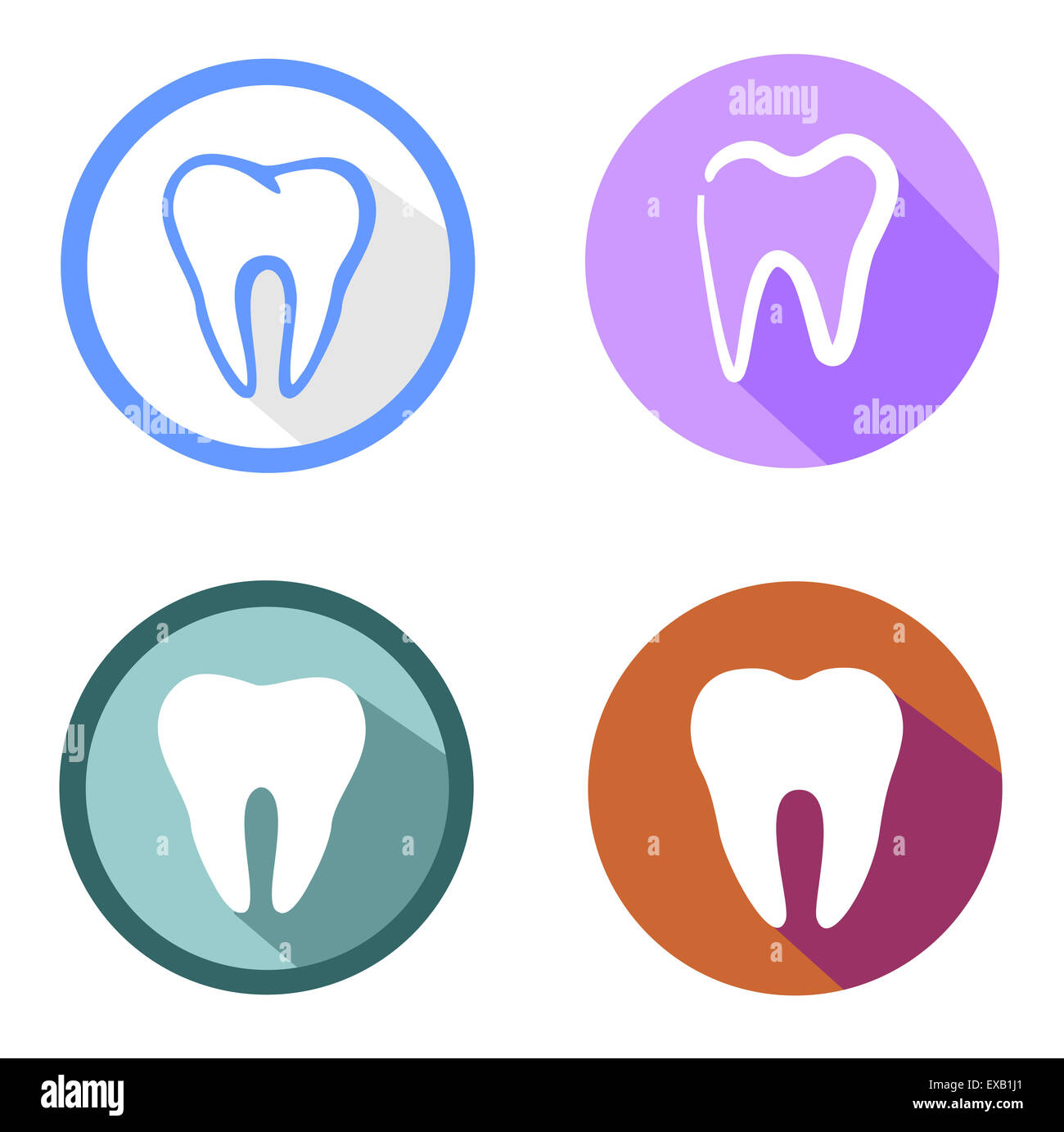 Teeth icon hi-res stock photography and images - Alamy