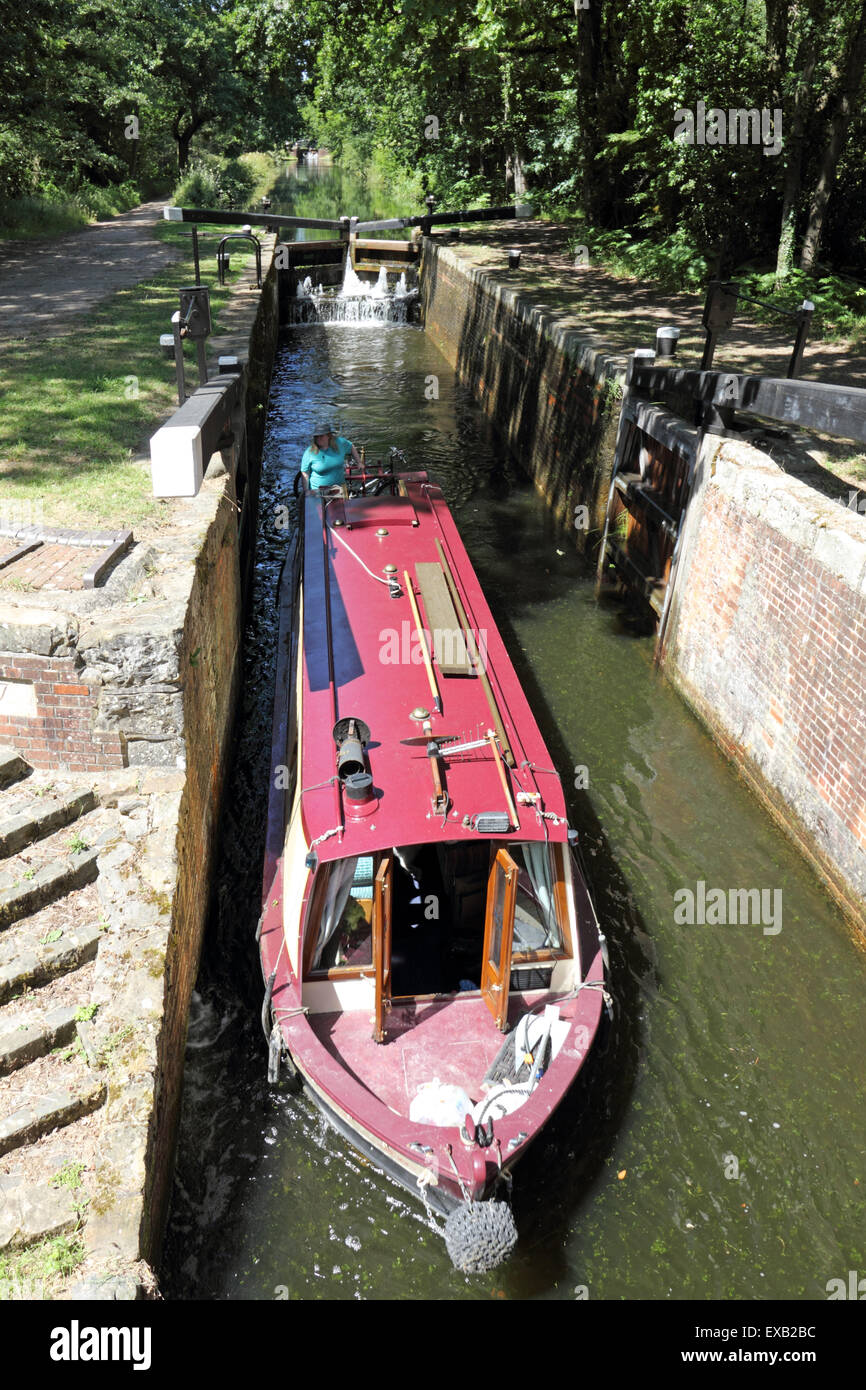 Canal at deepcut hi-res stock photography and images - Alamy