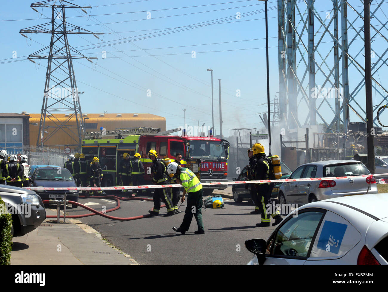 Factory lane hi-res stock photography and images - Alamy