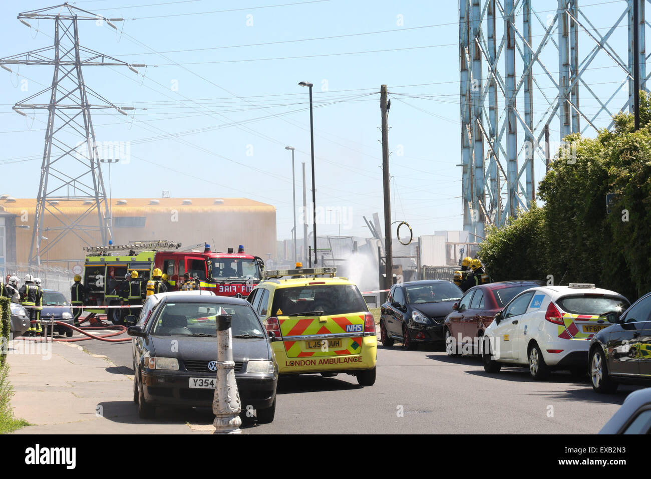 Factory lane hi-res stock photography and images - Alamy
