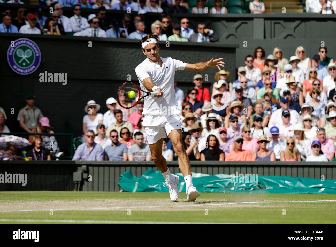 Wimbledon, UK. 10th July, 2015. The Wimbledon Tennis Championships ...