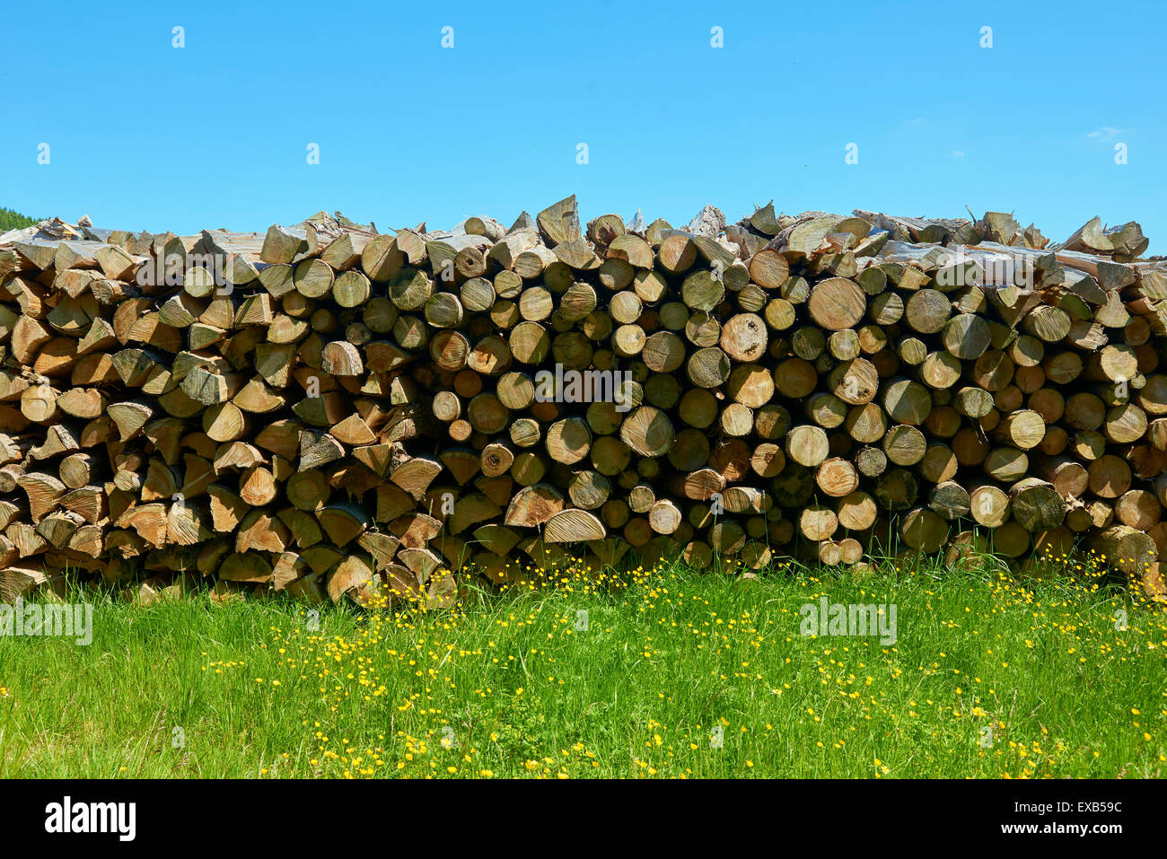 Beautiful traditional wooden fire hi-res stock photography and images ...