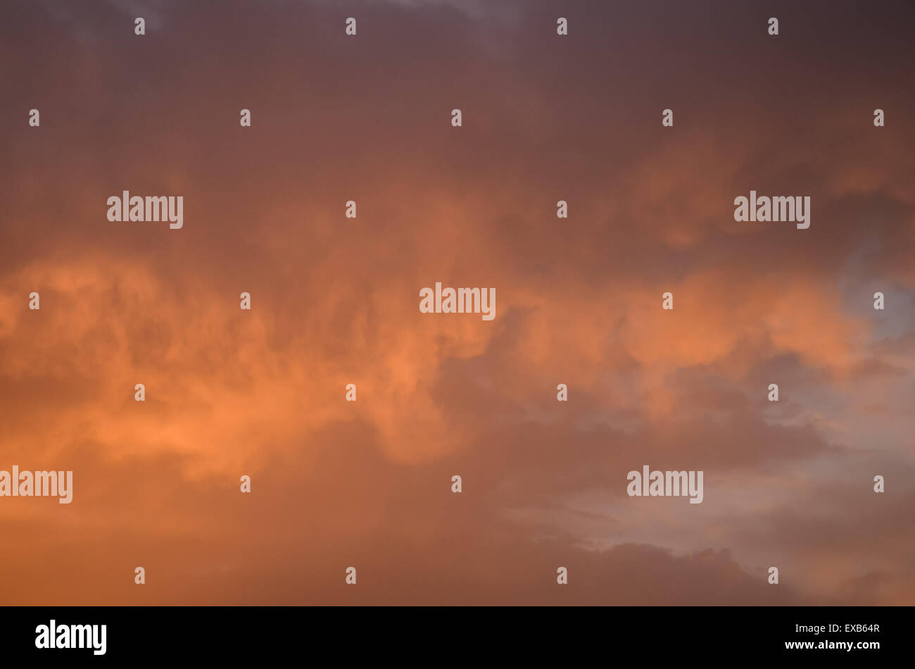Colored Clouds at Sunset Stock Photo - Alamy