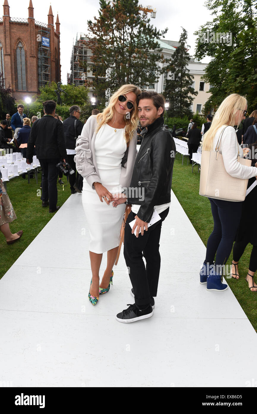 Berlin, Germany. 10th July, 2015. British actor Tom Payne and ...