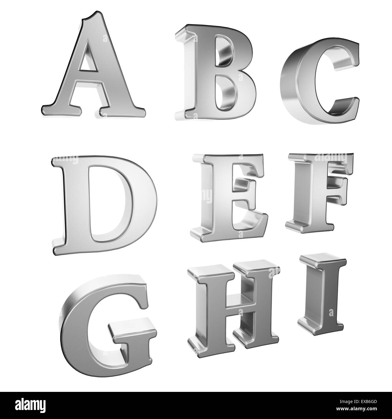 Cgi alphabet hi-res stock photography and images - Alamy