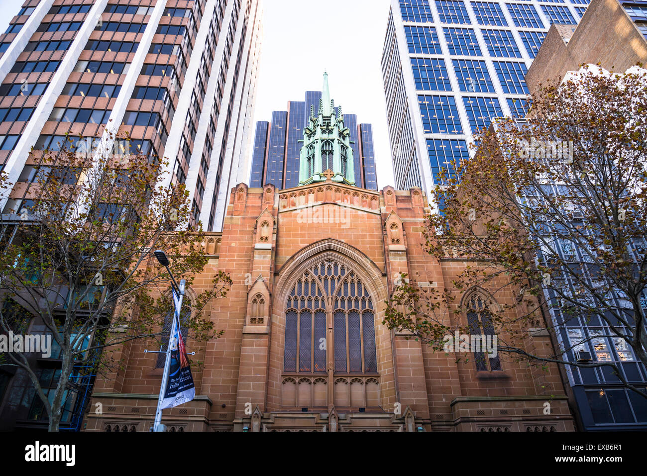 Church on Macquarie Street, Sydney, Australia Stock Photo - Alamy