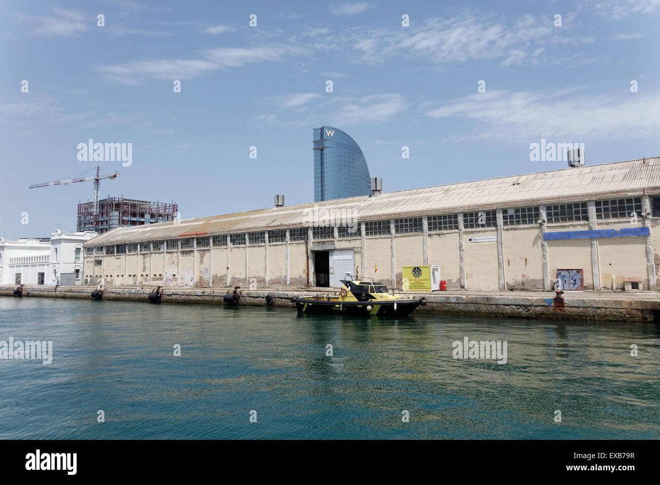 Barcelona docks hi-res stock photography and images - Alamy