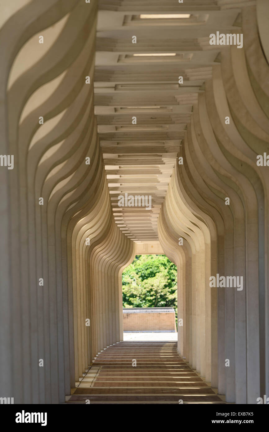 Rome. Italy. Mosque of Rome, Italian Islamic Cultural Centre, by ...