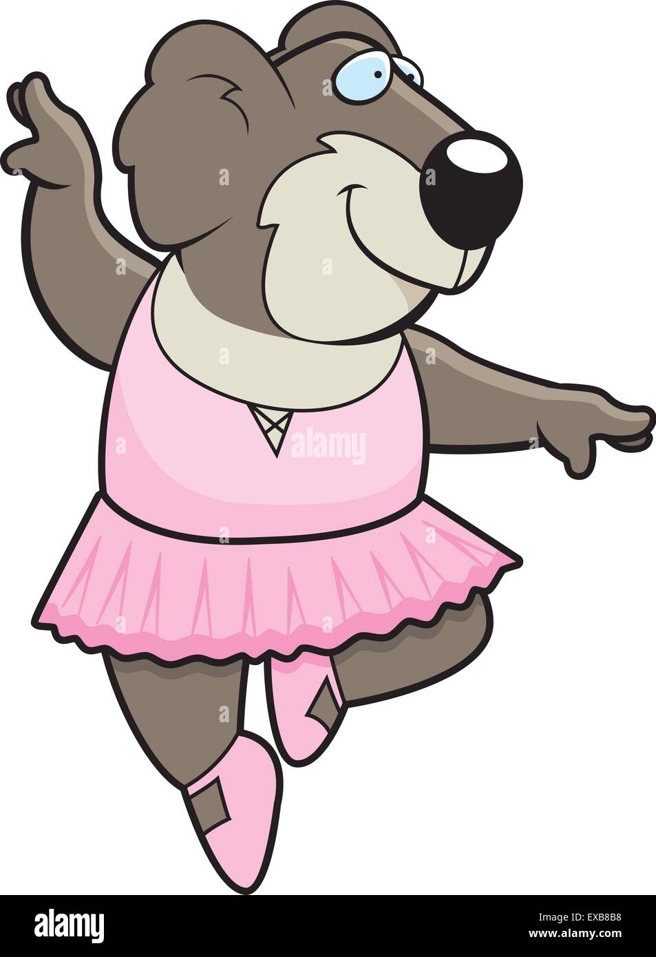 A happy cartoon koala ballerina in a tutu Stock Vector Image & Art - Alamy