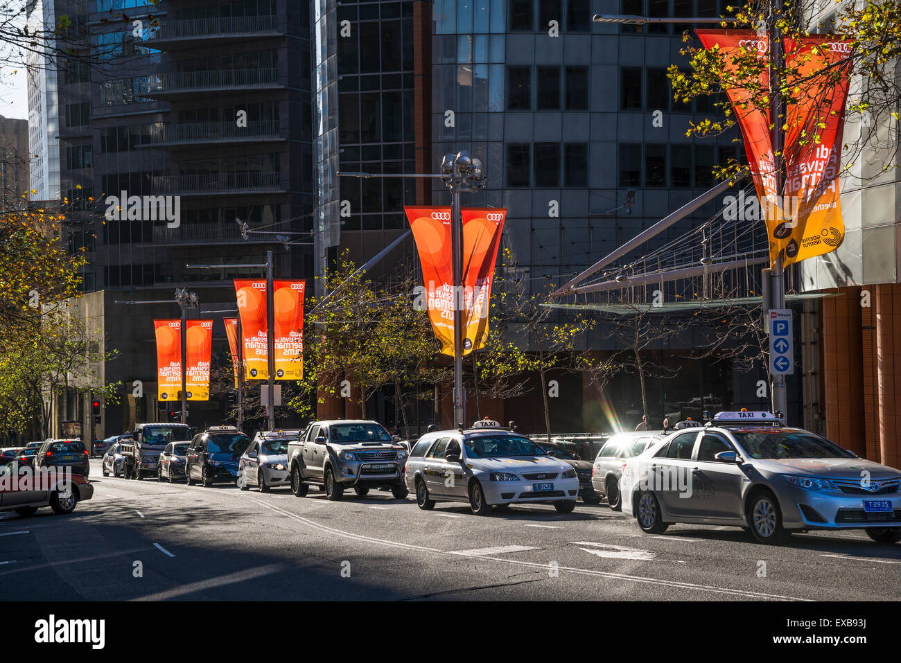 Cbd traffic australia hi-res stock photography and images - Alamy