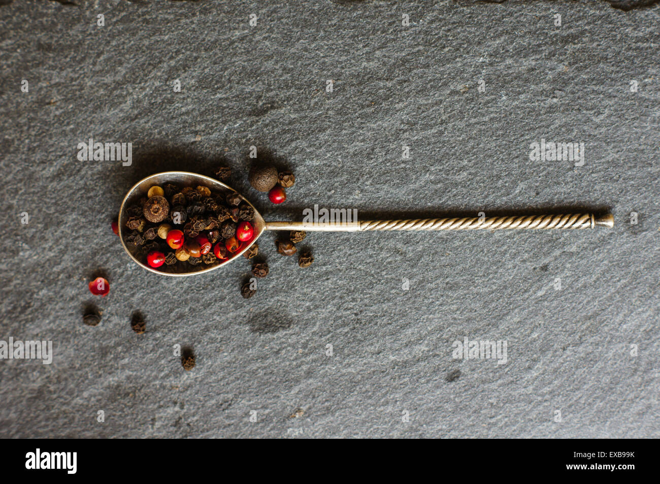 An assortment of different types of pepper grain Stock Photo - Alamy