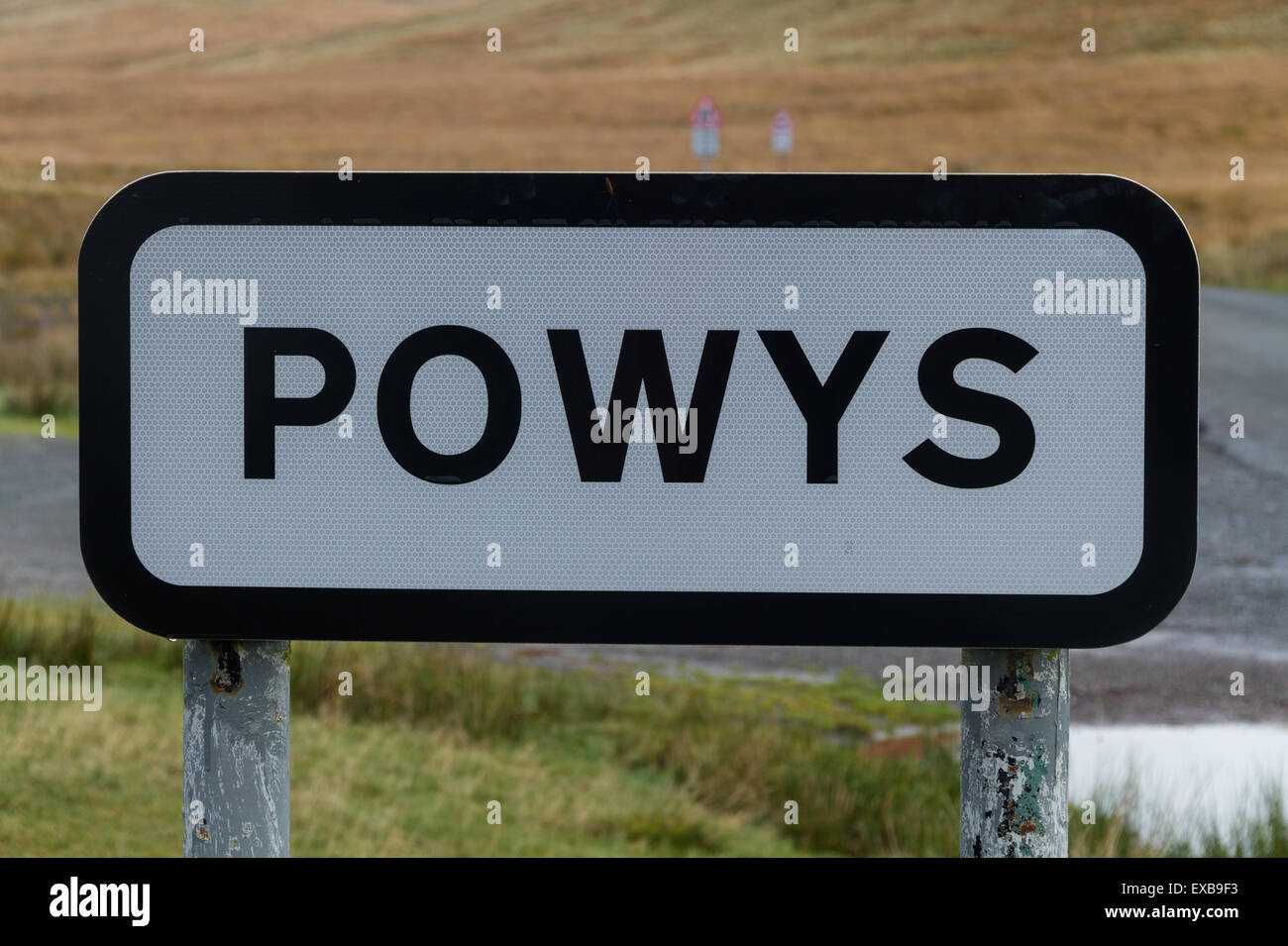 Map wales border hi-res stock photography and images - Alamy