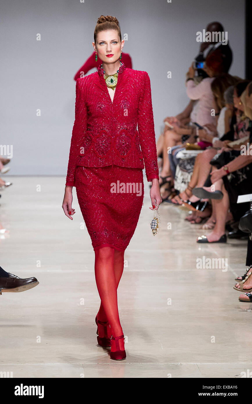 Rome, Italy. 10th July, 2015. Raffaella Curiel has been opened fashon ...