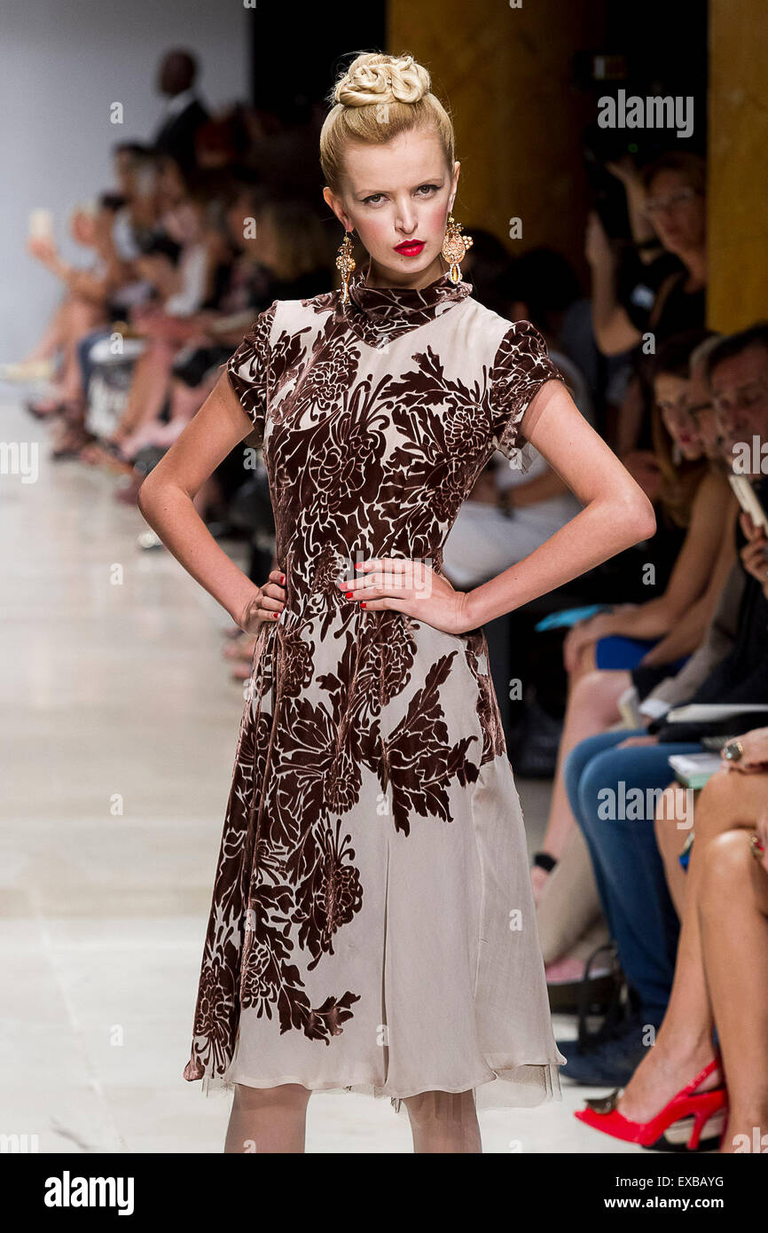 Rome, Italy. 10th July, 2015. Raffaella Curiel has been opened fashon ...