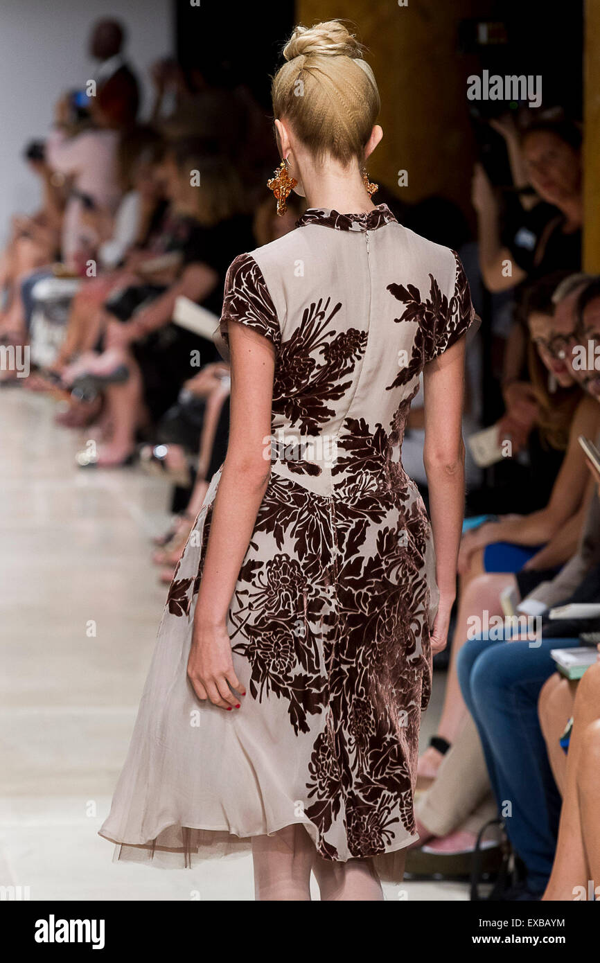 Rome, Italy. 10th July, 2015. Raffaella Curiel has been opened fashon ...