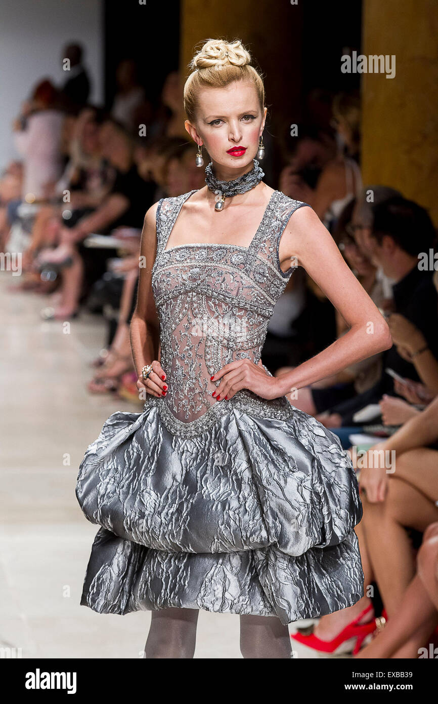 Rome, Italy. 10th July, 2015. Raffaella Curiel has been opened fashon ...