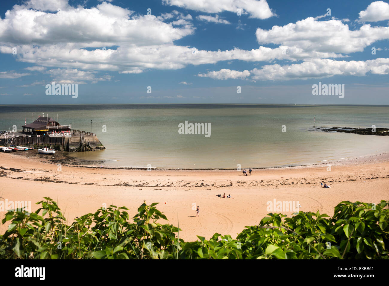 Viking bay beach Stock Photo - Alamy
