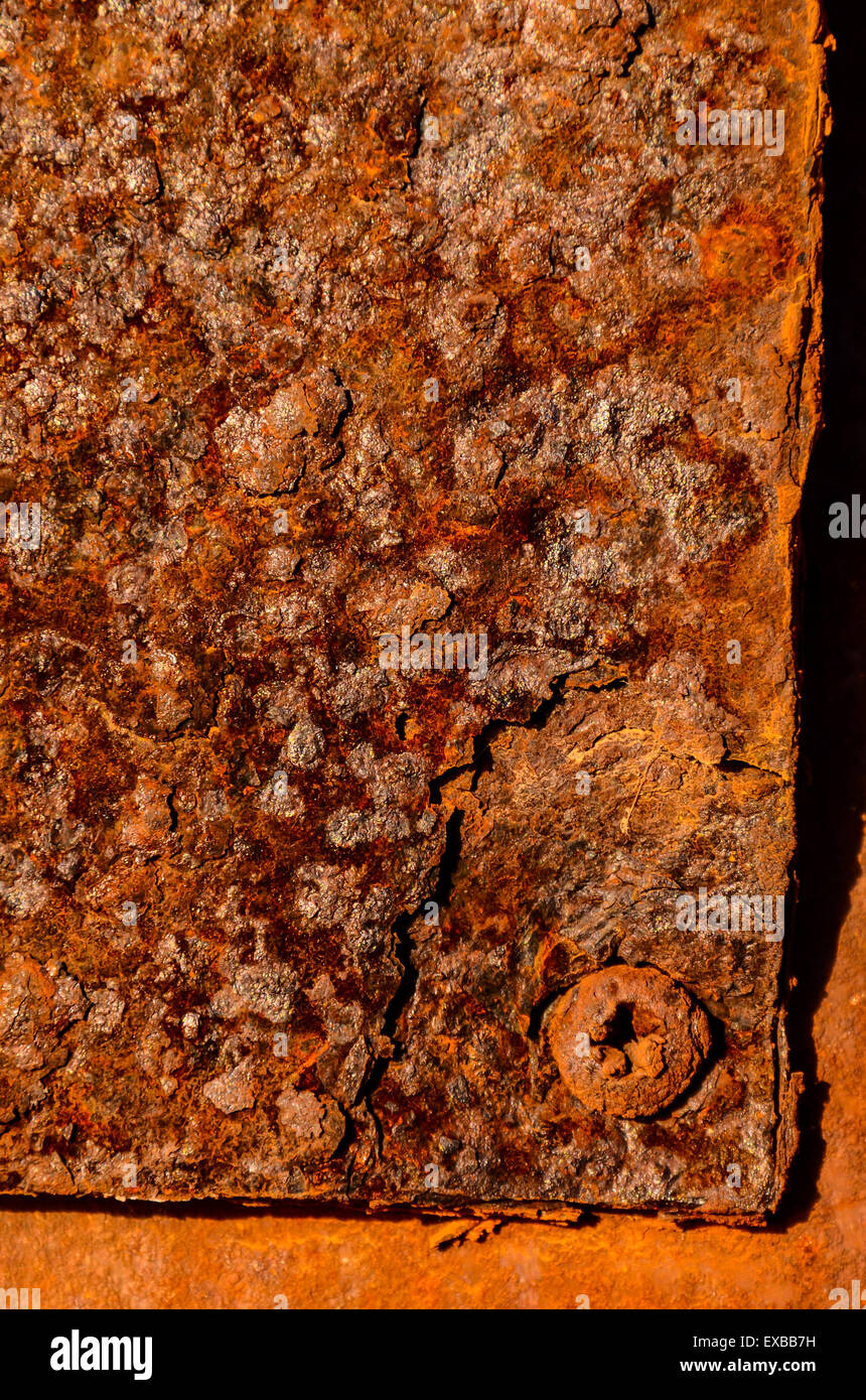 Oxidized Metal Surface Stock Photo - Alamy