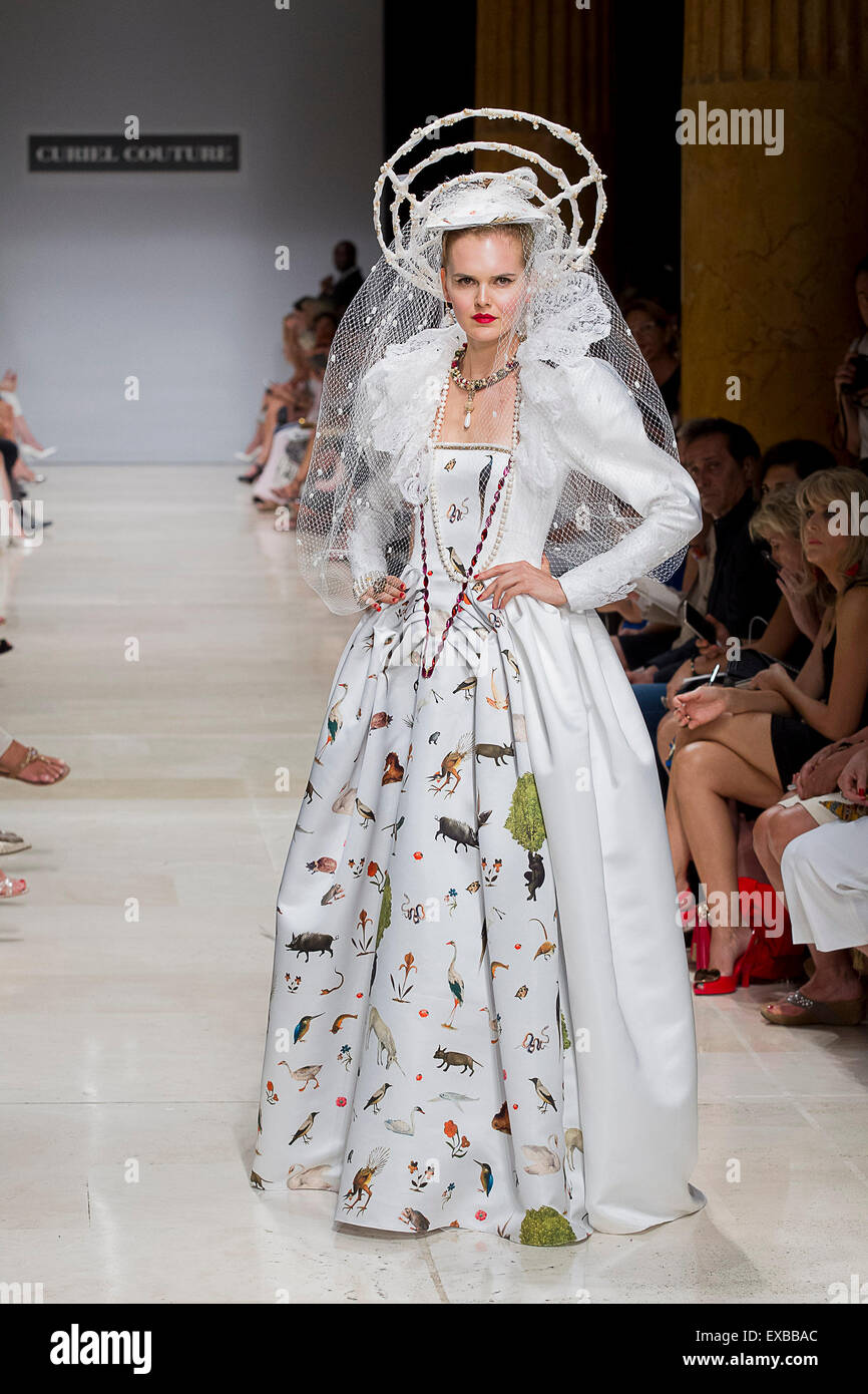 Rome, Italy. 10th July, 2015. Raffaella Curiel has been opened fashon ...