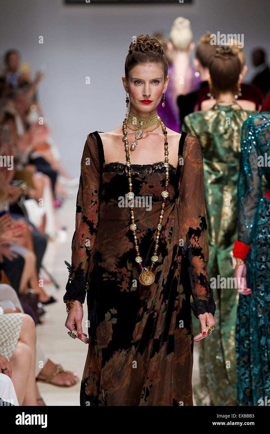 Rome, Italy. 10th July, 2015. Raffaella Curiel has been opened fashon ...