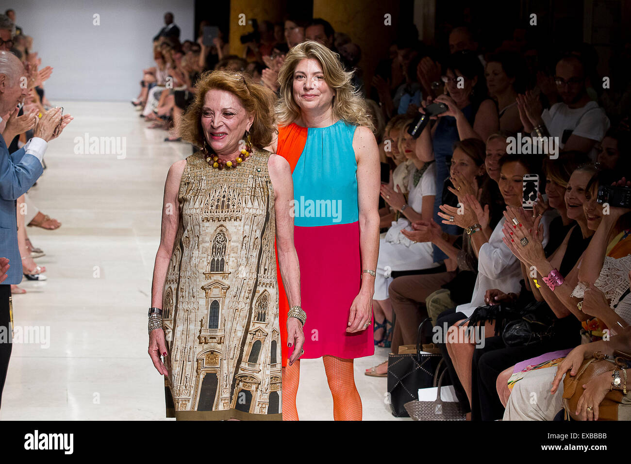 Rome, Italy. 10th July, 2015. Raffaella Curiel has been opened fashon ...