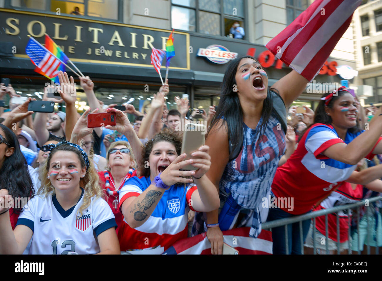 Usa Soccer Fans Girls