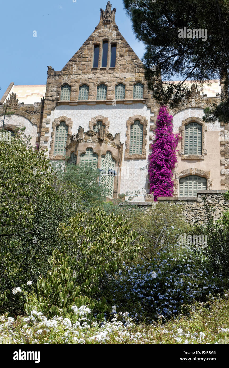 Spanish House Barcelona Stock Photo - Alamy