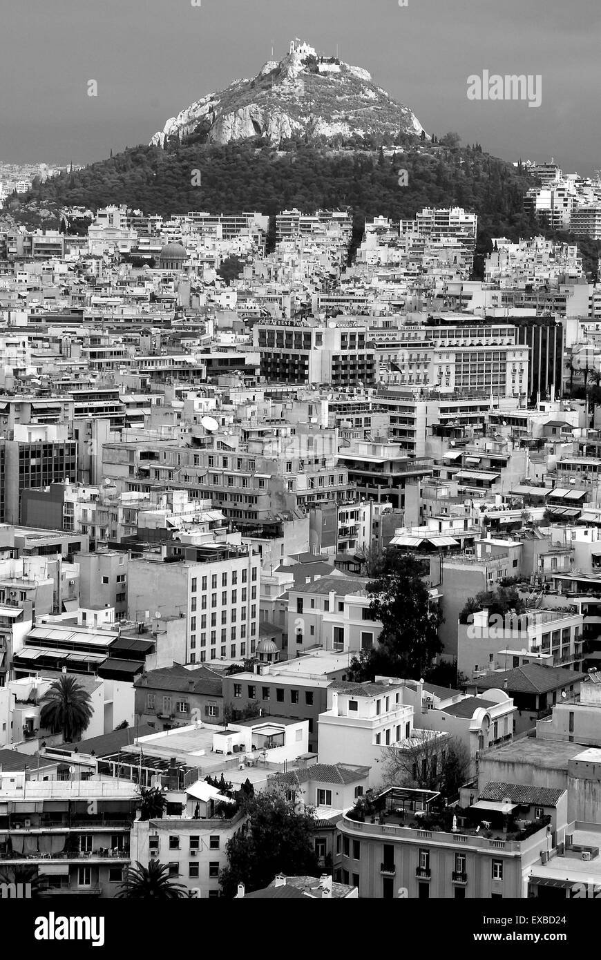 Lykabettos lykavittos sightseeing hi-res stock photography and images ...