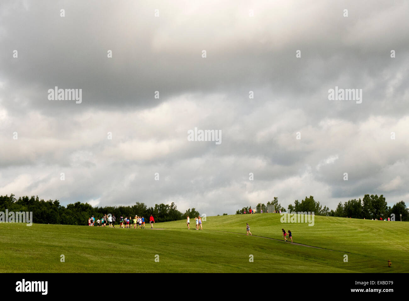 School children on an outing Stock Photo - Alamy